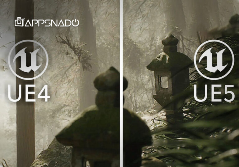 Performance Showdown: Unreal Engine 4 vs 5 - Appsnado